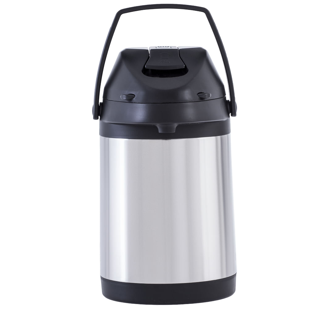 Garrafa Térmica em Inox com Alavanca Premium 3 L Onix 1268 - Castro Naves